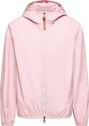 Moncler Moncler Veste &Agrave; Capuche Fegeos, Femme, Rose, Taille: 00