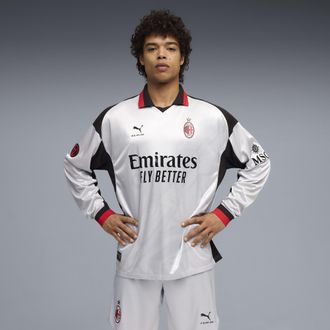 Puma Maillot manches longues AC MILAN x SLAM JAM en &eacute;dition limit&eacute;e, V&ecirc;tements, Gris, 3XL