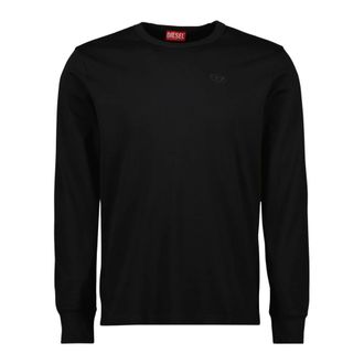 Diesel Herren, Sweatshirts & Hoodies, Schwarzk, XLGr&ouml;&szlig;e