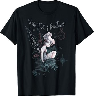 Disney Peter Pan Tinker Bell Believe Drawing Graphic T-Shirt T-Shirt