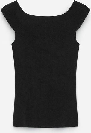 Arket Off-Shoulder-Strickoberteil -Schwarz