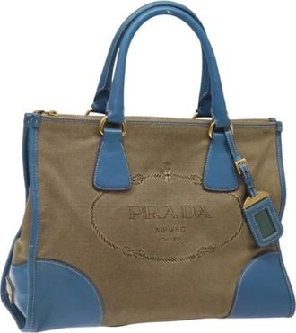 Prada Damen, Pre-Owned, Beige, ONE SIZEGröße