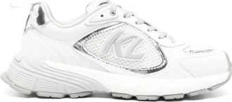 Karl Lagerfeld Femme, Chaussures, Blanc, Taille: 39 EU Orion Sidetrim Underlay Lo