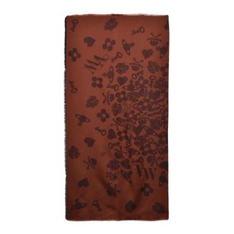 Vivienne Westwood Femme, Accessoires, Brun, Taille: ONE Size Icons Scarf