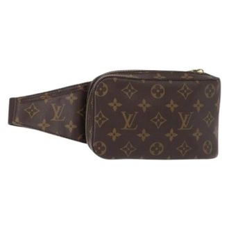 Louis Vuitton Sac Banane en Toile Pr&eacute;-owned - Femme - Pre-owned - Brun - Taille: ONE Size