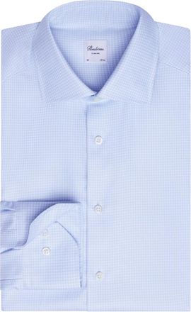 Stenstr&ouml;ms Hemd in Vollzwirn-Qualit&auml;t mit Kleinmuster und Kentkragen, Slimline in