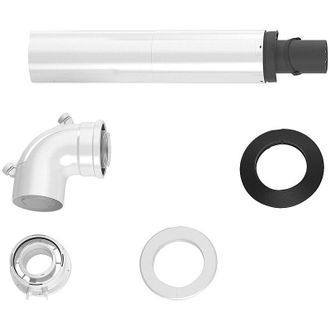 Bosch Abgaszubeh&ouml;r FC-Set60-C13x Grundpaket waagerecht d:60/100 mm