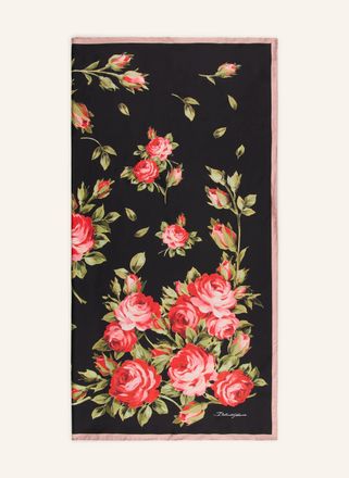 Dolce & Gabbana Seidentuch schwarz