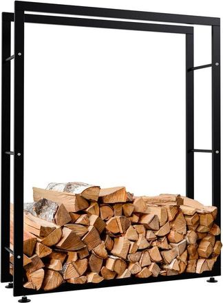 Clp Keri V2 exclusif Portalgna en m&eacute;tal noir, 25x100x125 cm