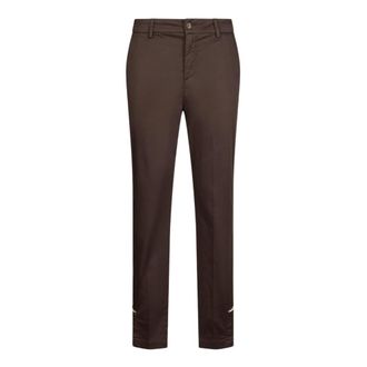 Liu Jo Femme, Pantalons, Brun, Taille: W28 Pantalon Chino Chic Reg.w
