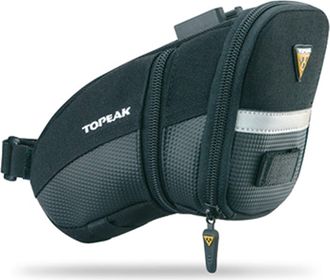 Topeak Satteltasche Aero Wedge Pack, Schwarz, mittel, 15000006 - Fahrradtasche - Zubeh&ouml;r/Fahrrad