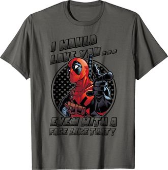 MARVEL Deadpool Face Like That T-Shirt