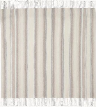 Kujten Très grand bandana cachemire à franges - Écharpe Clyde