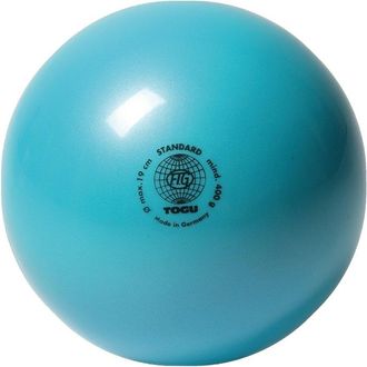 Togu Gymnastikball, unlackiert, Standardmodell, Unisex, Gymnastic Standard Unlacquered, türkis
