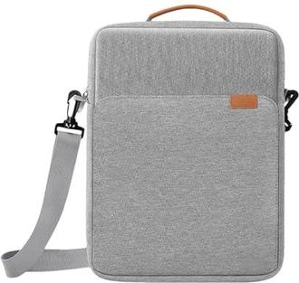 Generic Sac à main fin pour ordinateur, sac à bandoulière pour ordinateur portable | Sac à bandoulière fin résistant aux chocs, étui de transport, sac à main