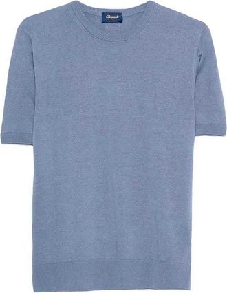 Drumohr T-Shirt - Bleu