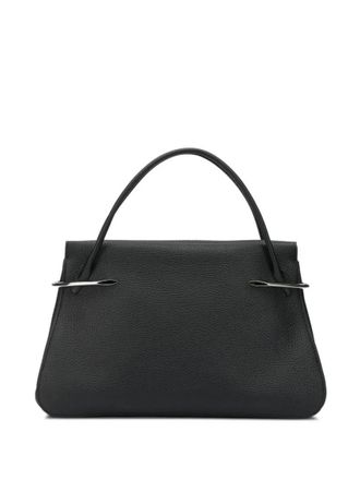 Givenchy Hobo Bags - Textured Black Handbag With Silver-Tone Accents - Gr. unisize - in Schwarz - f&uuml;r Damen