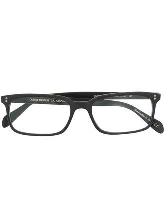 Oliver Peoples Eckige Denison Brille - Grau
