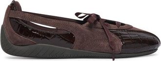 Puma Ballerinas Speedcat Ballet Nova Croc 40881301 Braun