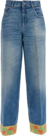 Valentino Garavani Femme, Jeans, Bleu, Taille: W25 Pantalon en denim