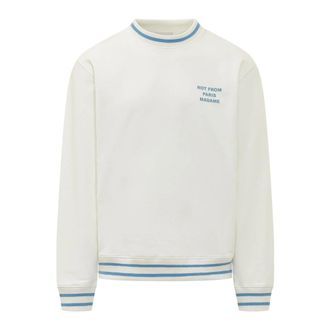 Dr&ocirc;le de Monsieur Herren, Sweatshirts & Hoodies, Wei&szlig;, SGr&ouml;&szlig;e