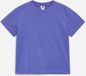 Arket T-Shirt Mit Rundhalsausschnitt -Lila