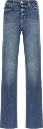 L'agence Femme, Jeans, Bleu, Taille: W25 Ruth Jean Jambe Droite Taille Haute