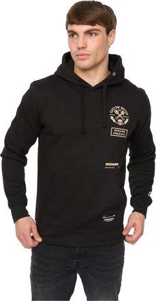 Crosshatch Moules Kapuzenpullover f&uuml;r Herren (Schwarz)