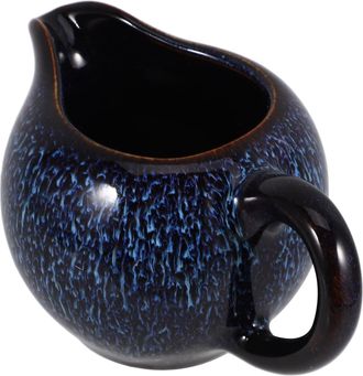 Angoily So&szlig;enk&auml;nnchen aus Keramik mit Griff, kleines Porzellan-Sahnek&auml;nnchen, kompakt und vielseitig f&uuml;r Dressing, Milch & Sauce