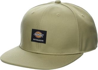 Dickies Casquette Plate pour Skateboard Capuchon, Beige, Taille Unique Homme