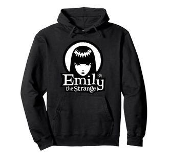 Emily The Strange Offizielles Emily the Strange Logo Goth Klassik Retro Fan Pullover Hoodie
