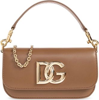 Dolce & Gabbana Femme, Sacs, Brun, Taille: ONE Size 3.5 Handbag