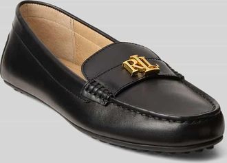 Lauren Ralph Lauren Slipper aus echtem Kalbsleder