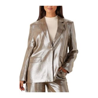 Ibana Jessey Schimmer-Blazer - - Jackets - Damen - Gelb - XL