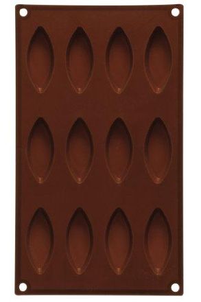 Premier Housewares Schokoladenform, 12 Augenform, braunes Silikon