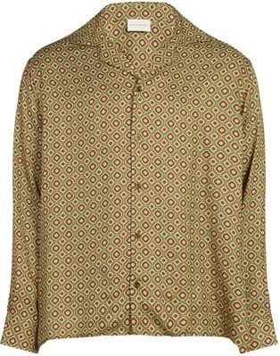 Dr&ocirc;le de Monsieur Chemise ample G&eacute;om&eacute;trique imprim&eacute;e