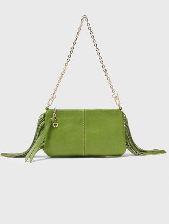 Maje Miss M Ledertasche - Gr&uuml;n - Maje