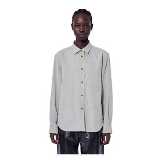 R&oacute;he Relaxed Shirt - - Blouses & Shirts - Damen - Beige - 2XS