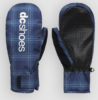 DC Franchise Print 10K F&auml;ustlinge bluebird plaid