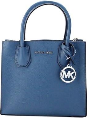 Michael Kors Mercer Sac &agrave; bandouli&egrave;re, sacoche de taille moyenne, Poudr&eacute;, bleu sarcelle