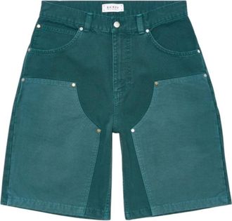 Edwin Homme, Shorts, Vert, Taille: W38 Double Knee Worker Short