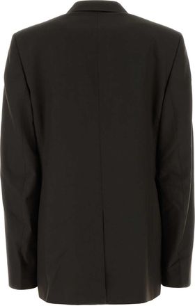 Christophe Lemaire Double-Breasted Wool-Blend Blazer - Green