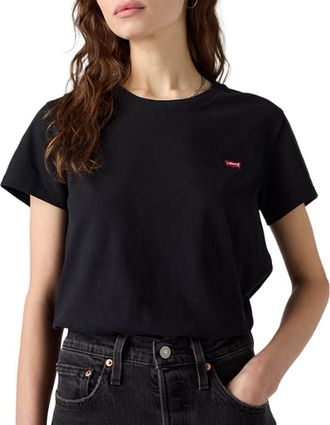 Levi's Damen Perfect Tee Mineral Black XL