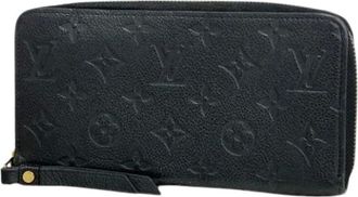 Louis Vuitton unisex, Pre-owned, Noir, Taille: ONE Size Portefeuille Vintage en Tissu Pre-owned