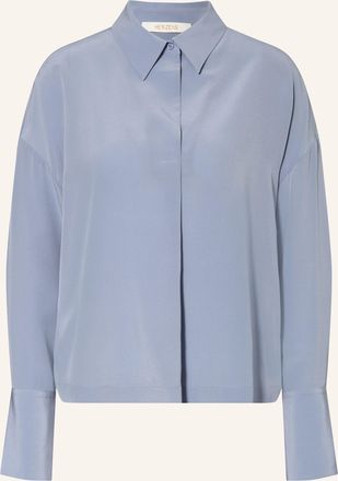 Herzen&rsquo;s Angelegenheit Herzens Hemdbluse Aus Seide blau