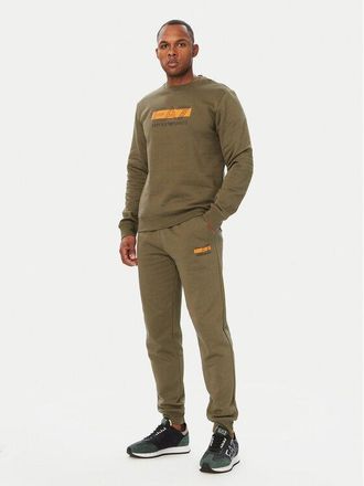 Emporio Armani Jogginganzug 7M002428 AF10377 U7014 Khakifarben Regular Fit
