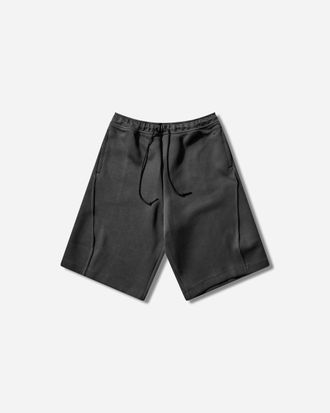 Nike Men s Tech Fleece Oversized Fit Shorts Anthracite / Black