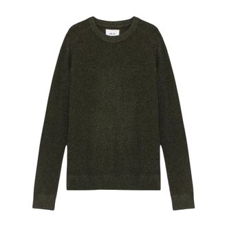 Nn.07 Kevin Pullover mit Rundhalsausschnitt - - Knitwear - Herren - Gr&uuml;n - L