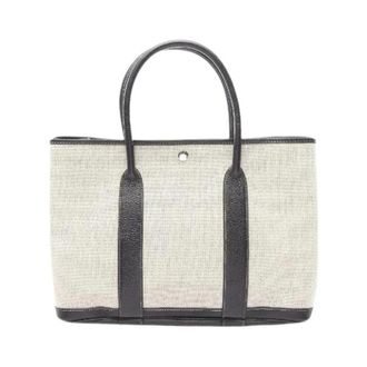 Herm&egrave;s Pre-owned Toile sacs-ports-paule - Femme - Pre-owned - Beige - Taille: ONE Size