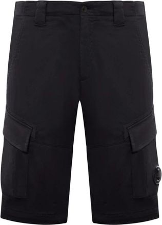 C.P. Company C.p. Company, Homme, Shorts, Noir, Taille: L Lens Cargo Shorts